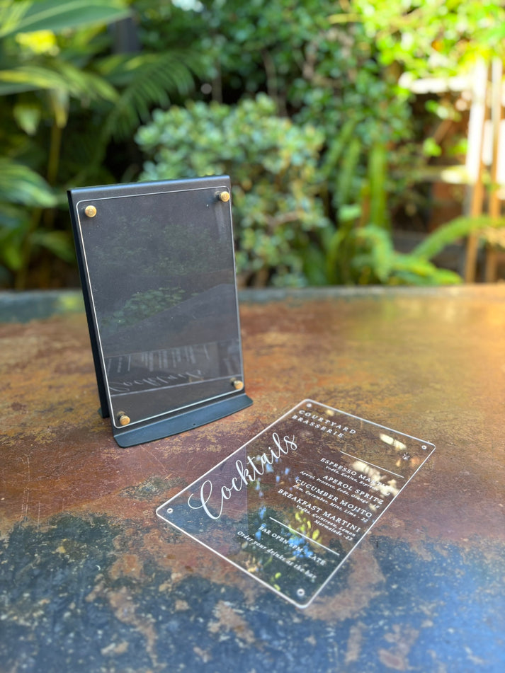 Vista Double Sided Display Stand – UrbanLux Hospitality